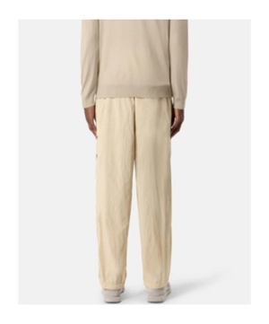 Stone Island Loose-fit Cargo Trousers With Snap Pockets