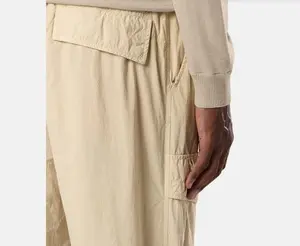 Stone Island Loose-fit Cargo Trousers With Snap Pockets