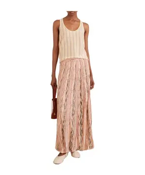 Ulla Johnson Clio Geometric Maxi Skirt