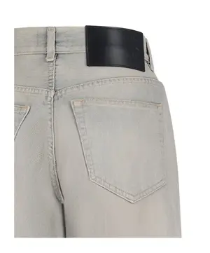 HAIKURE Belt Loop Jeans - Light Blue