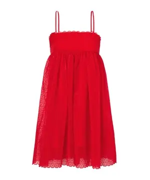 Cecilie Bahnsen Embroidered Slip Dress