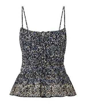 Ulla Johnson Anya Printed-cotton Tank