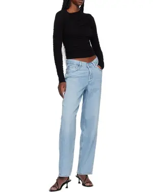 AGOLDE Tania Twist Top