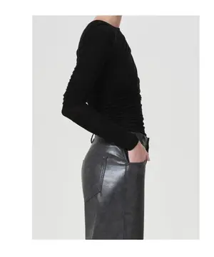 AGOLDE Tania Twist Top