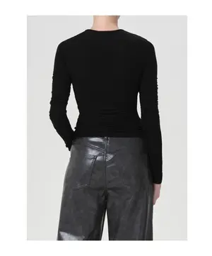 AGOLDE Tania Twist Top