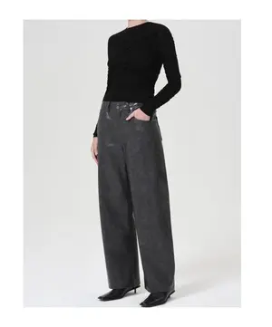 AGOLDE Tania Twist Top