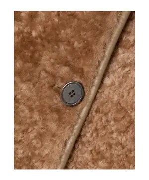 ARMA Reversible Leather And Shearling Jacket - Brown