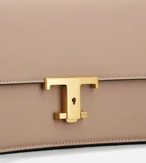 TOD'S T Timeless Flap Bag In Leather Mini