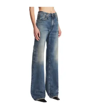 R13 Belt-loop Flare Jeans