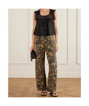 Citizens Of Humanity Embroidered Lace Shirt