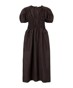 Cecilie Bahnsen Short Sleeve Fitted Dress