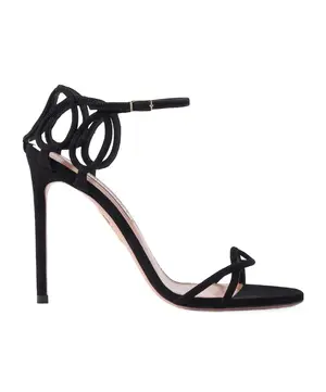 AQUAZZURA Hula 105 Suede Sandals