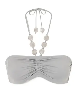 ERES Ruched Bandeau Swimsuit
