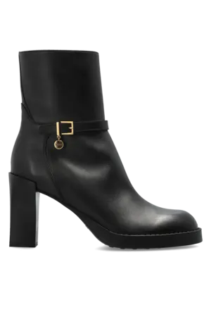 TOD'S Leather Heeled Ankle Boots