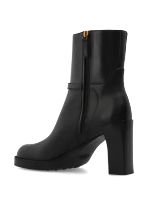 TOD'S Leather Heeled Ankle Boots