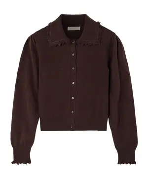 Ulla Johnson Collared Cashmere Cardigan