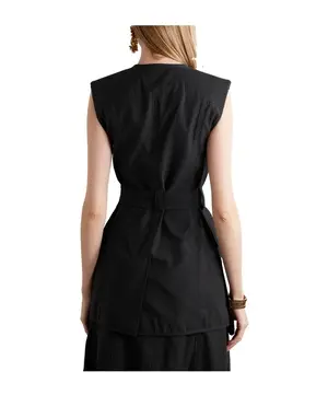 Ulla Johnson Lyocell-blend Twill Vest