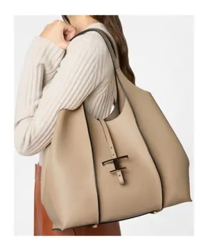TOD'S T Timeless Medium Shopping Bag