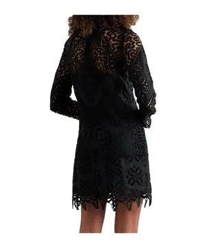 Ulla Johnson Cordedlace Trimmed Linen Mini Dress