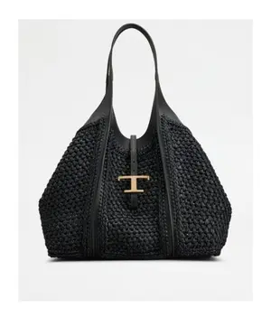 TOD'S Timeless Woven Tote Bag
