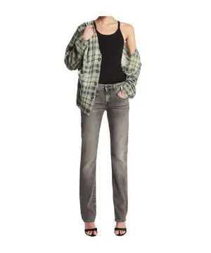 R13 Plaid-check Cardigan - Green