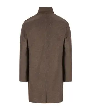 Loro Piana High-neck Sweater Coat