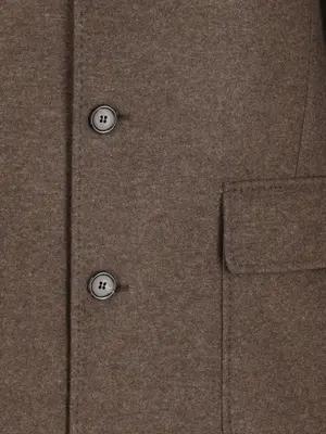 Loro Piana High-neck Sweater Coat