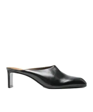 Khaite Square-toe Heeled Mules