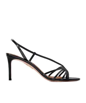 AQUAZZURA Patent-leather Slingback Sandals