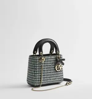 Dior Mini Lady Bag With Chain