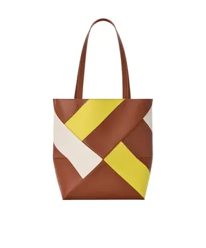 Loewe Medium Puzzle Fold Tote In Classic Calfskin