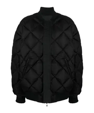 Wardrobe.NYC Quilted Shell Bomber Jacket
