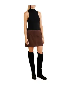 ARMA Suede Mini Skirt