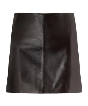 ARMA Melody Leather Mini Skirt
