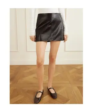 ARMA Melody Leather Mini Skirt