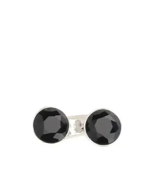 Dries Van Noten Gemstone Ring - Black