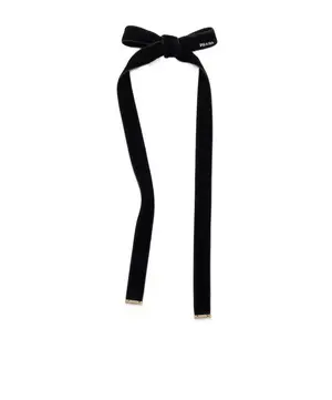 Prada Velvet Hair Clip