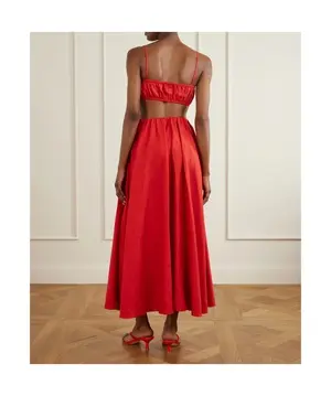 Staud Milano Midi Skirt