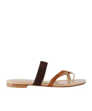 MANOLO BLAHNIK Manolo Blahnik Susastri Suede Sandals