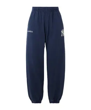 SPORTY  RICH Sporty & Rich Embroidered Cotton Sweatpants