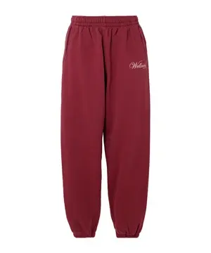 SPORTY  RICH Sporty & Rich Soho Printed Sweatpants - Wine Red