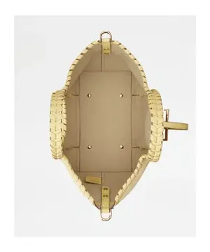 TOD'S T Timeless Mini Suede Leather Shoulder Bag