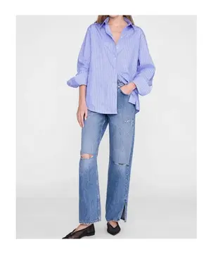 ANINE BING Striped Shirt