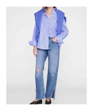 ANINE BING Striped Shirt