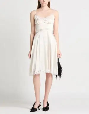 Dolce & Gabbana Satin Lace Slip Dress