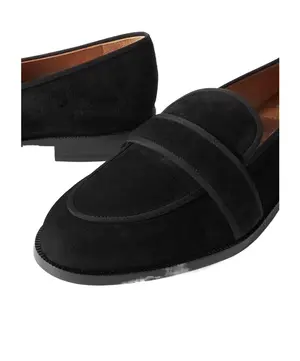 AQUAZZURA Grosgrain Trimmed Loafers