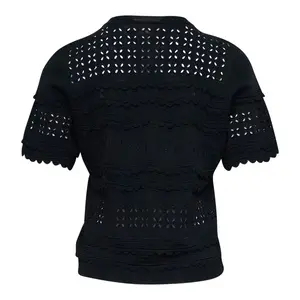 Ulla Johnson Abriana Eyelet Knit Cardigan