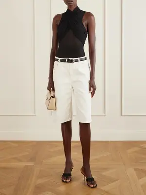 Wardrobe.NYC Sleeveless Bodysuit