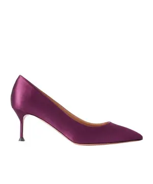 AQUAZZURA Pointed Toe Stiletto Heel Pumps - Red