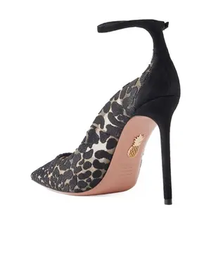 AQUAZZURA Leopard-print Leather Pumps